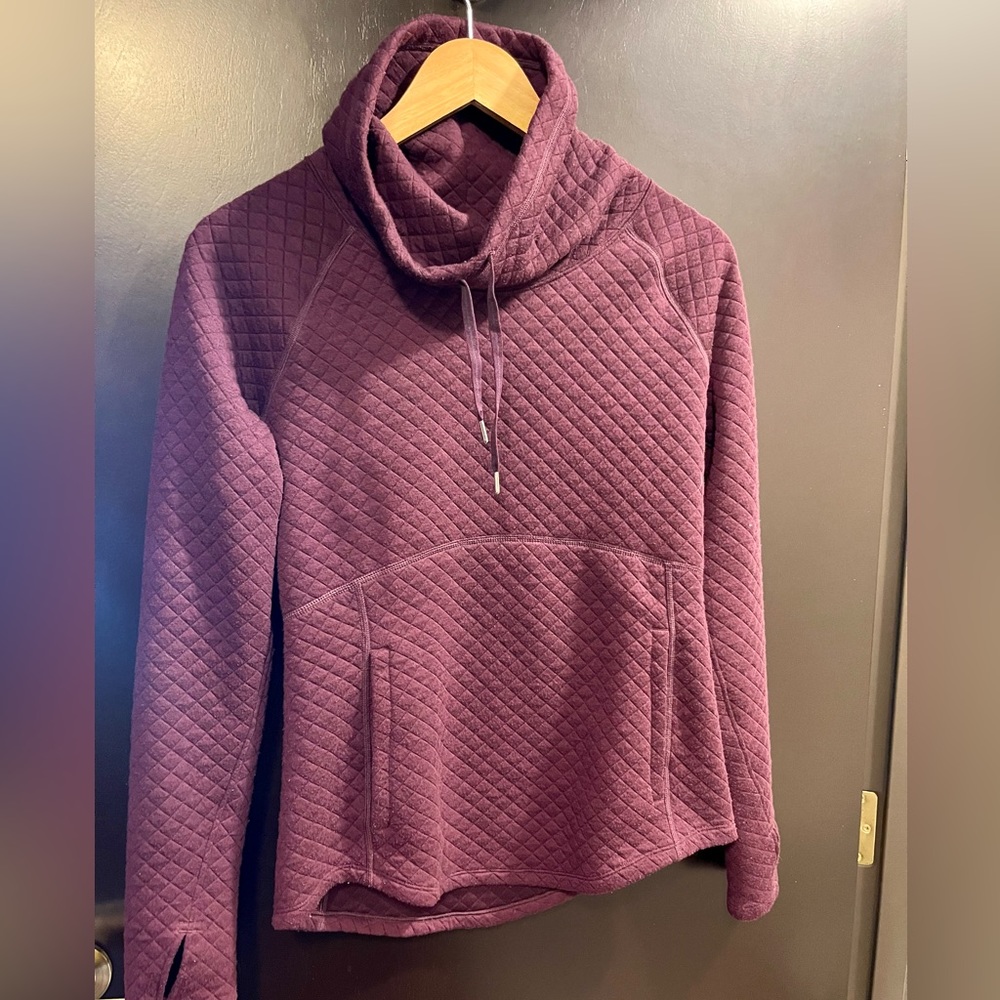 Marmot Bulk Neck Quilted Sweater - Gem